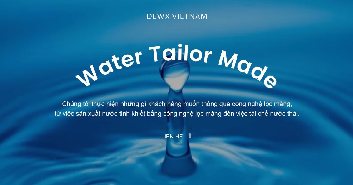 Công ty máy lọc nước và thiết bị lọc nước tại Hà Nội - DEWX VIETNAM CO.,LTD.